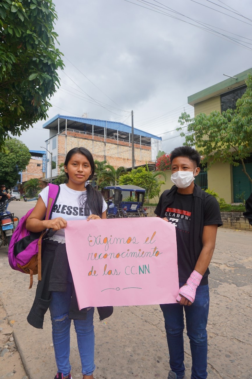 ¡Levantamos el grito de la selva exigiendo nuestros derechos! Histórica ...